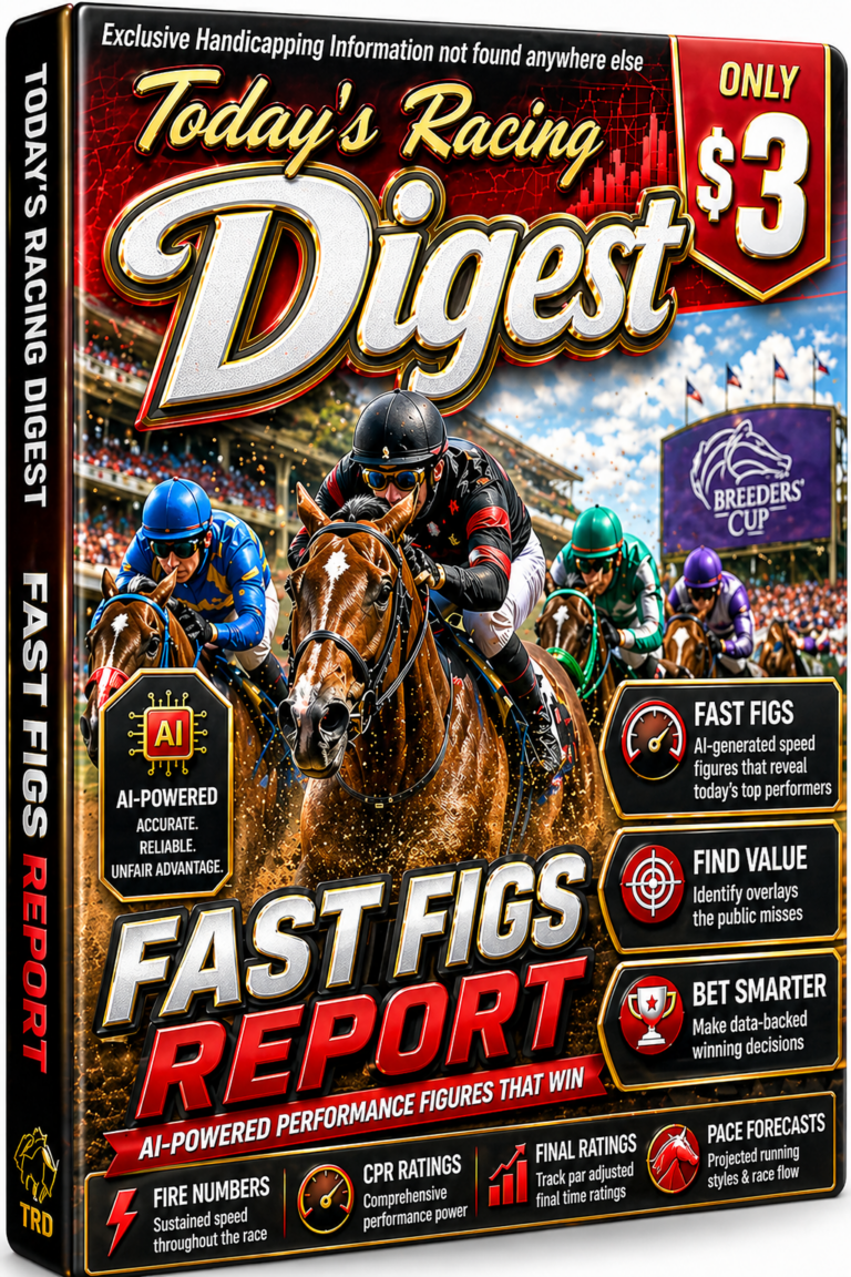 Belmont at the Big A Picks Today | Free Race Sheets, Track Bias ...