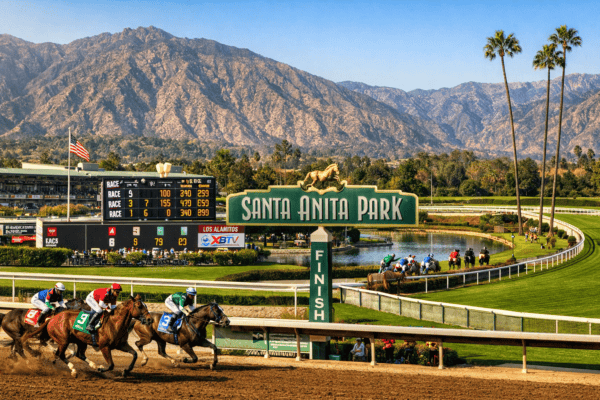 Santa Anita: Blue Norther + Joe Hernandez Picks - Today's Racing Digest