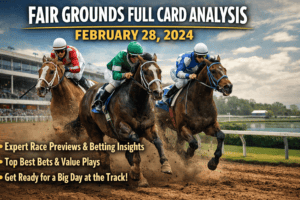 Fair Grounds Picks | Race Sheets, Track Profile & Bias