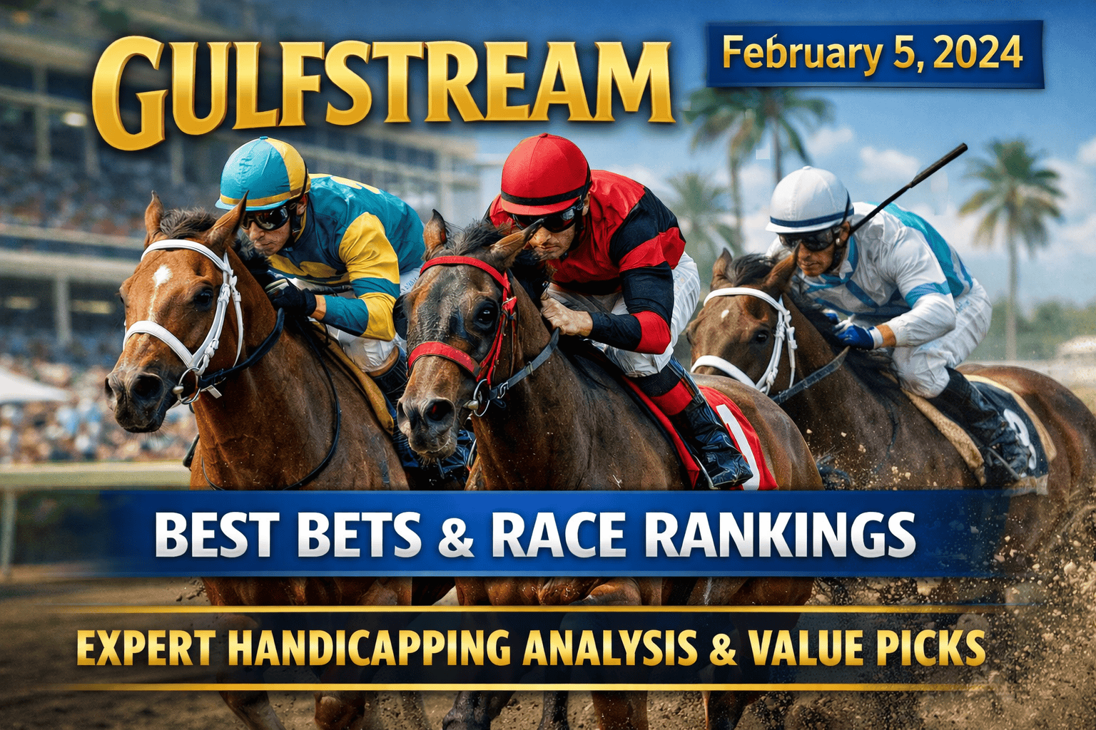 Gulfstream Park Best Races and Best Bets for February 5 - Today's ...