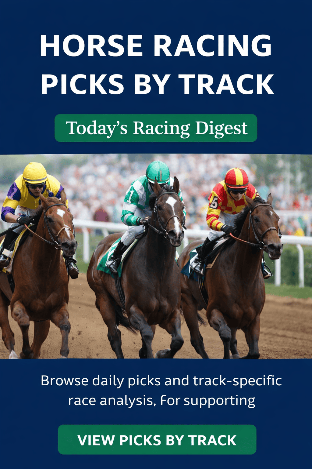 Horse Racing Picks by Track – Expert Picks & Full Card Coverage