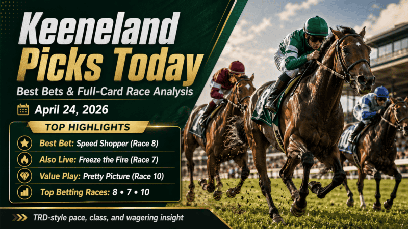 Keeneland Picks for Today: Best Bets and Full-Card Race Analysis ...