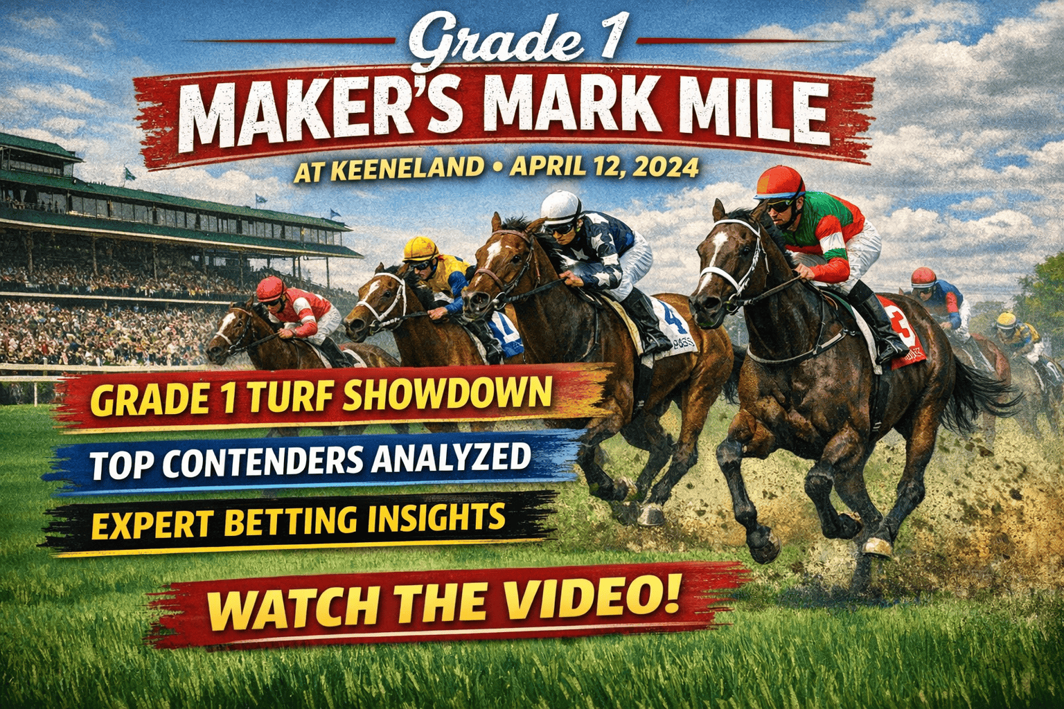 Keeneland Maker's Mark Mile 2026 Picks - Today's Racing Digest