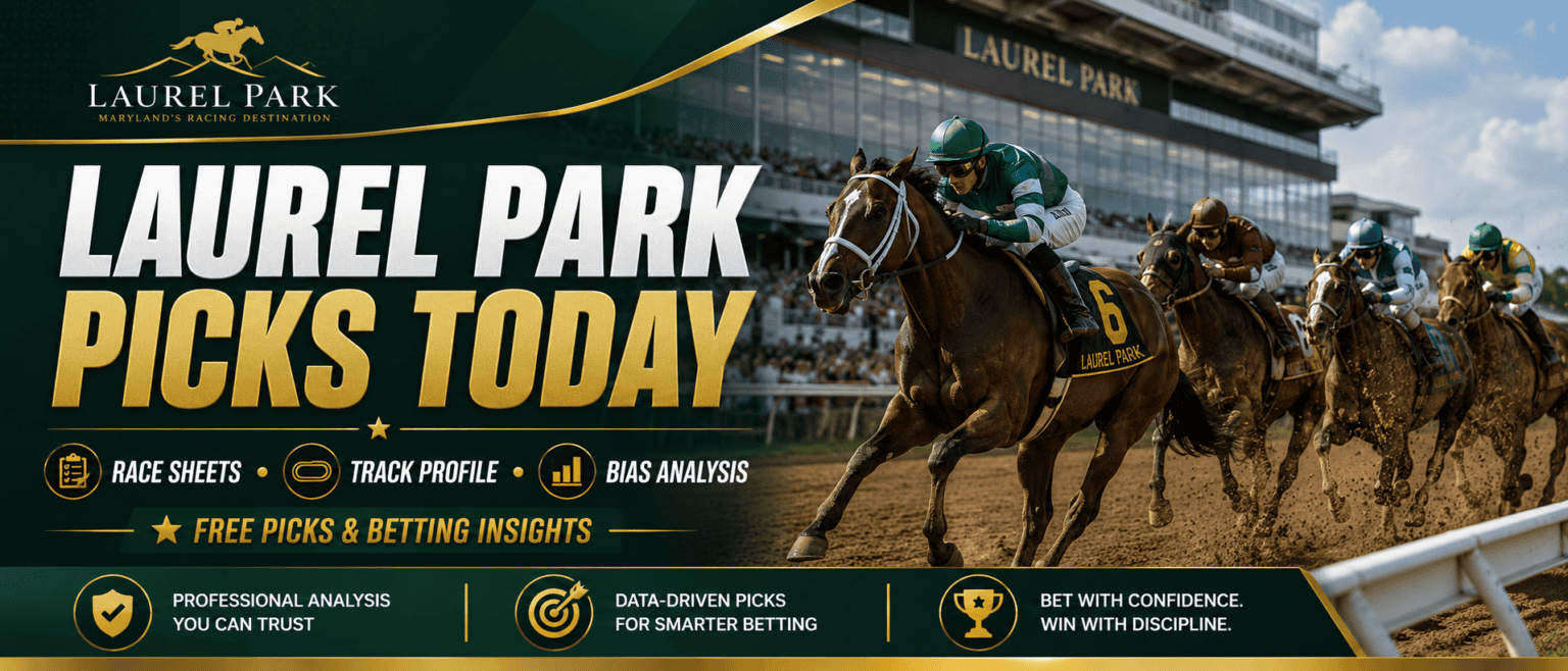 Laurel Park Picks Today | Race Sheets, Track Profile & Bias