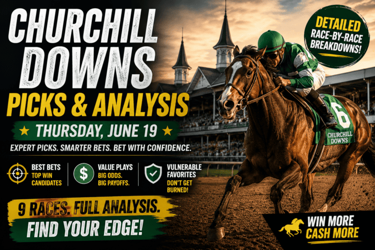 Churchill Downs Picks Today: Best Bets, Value Plays and Race Analysis ...