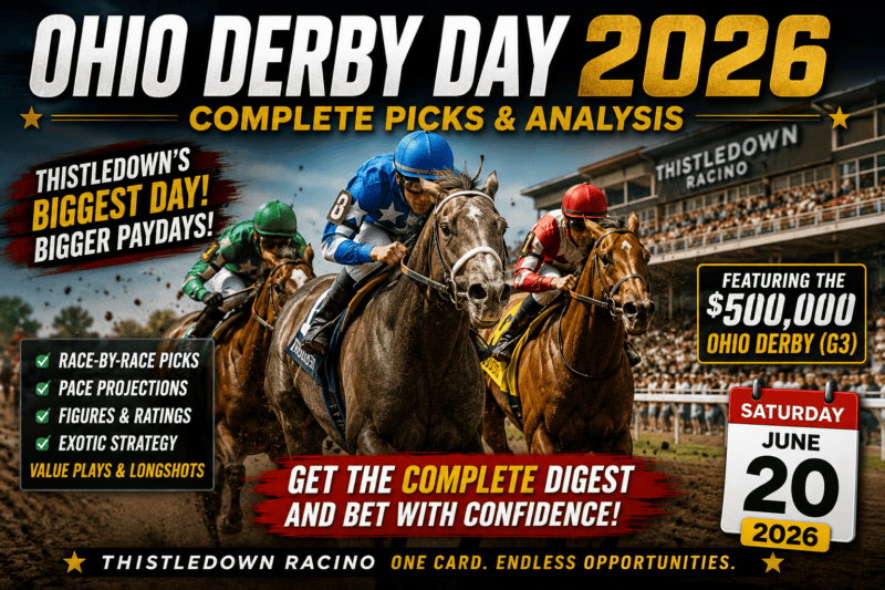 Ohio Derby Day 2026 Picks: Today’s Racing Digest Full-Card Analysis ...