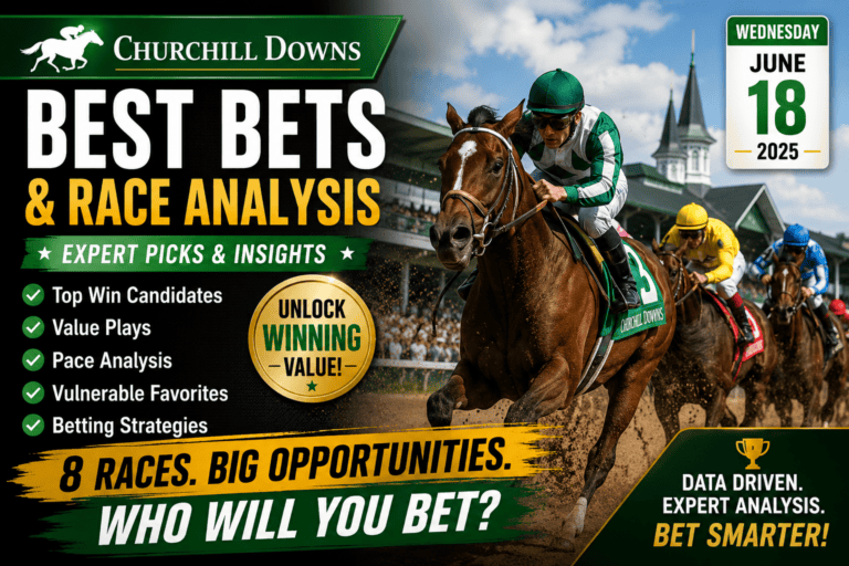 Churchill Downs Picks Today: Best Bets, Value Plays and Race Analysis ...