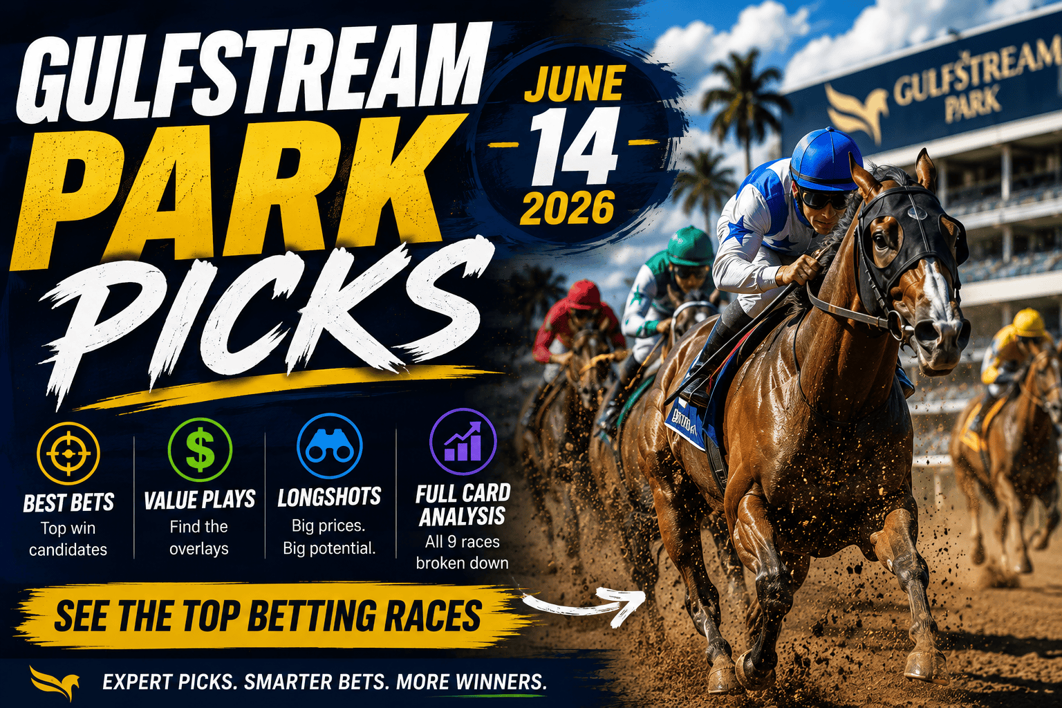 Gulfstream Park Picks Today: Best Bets, Value Plays and Race Analysis ...