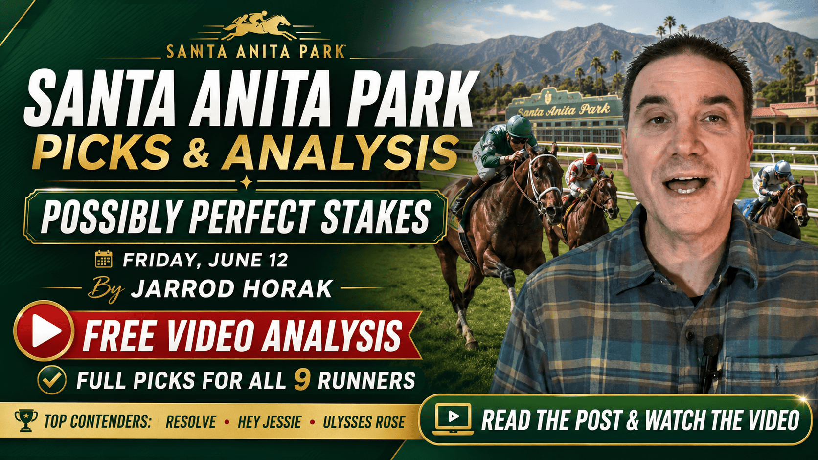Possibly Perfect Stakes Preview (6-12-26) - Today's Racing Digest